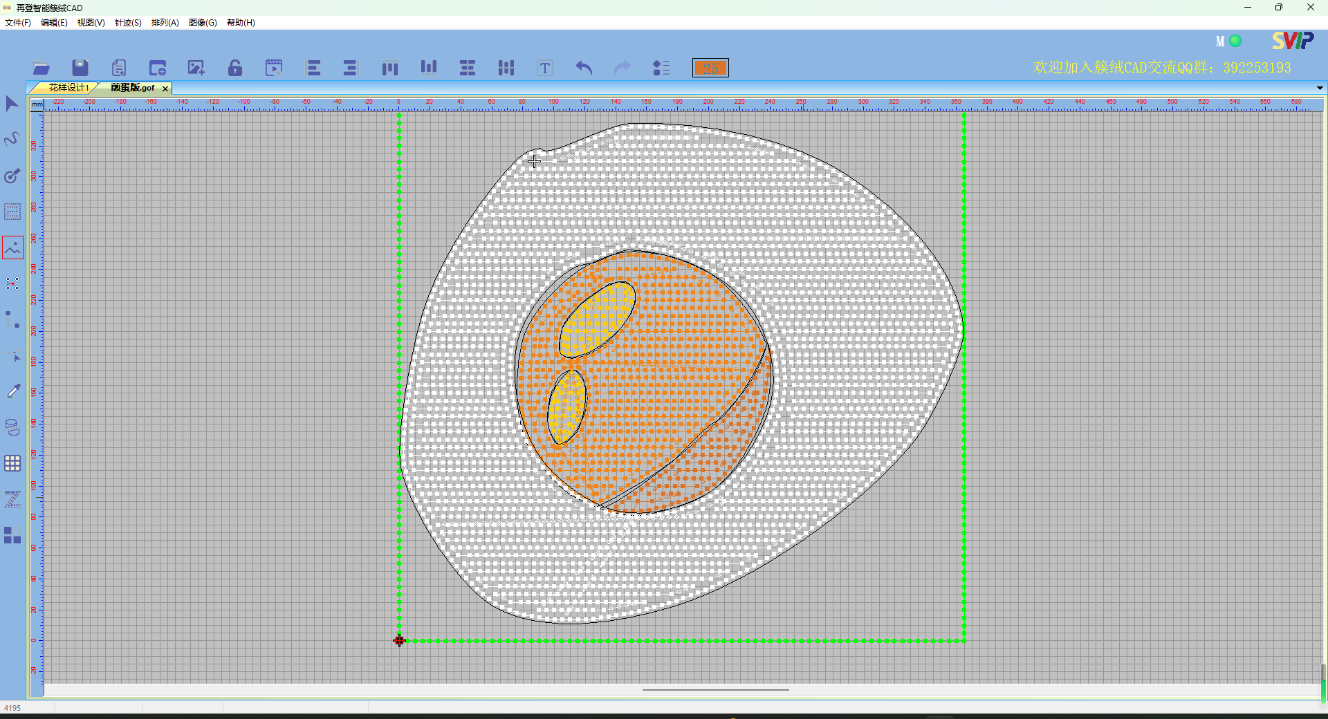 簇绒CAD针迹分离工具的使用 | 突突突_免费设计线稿_Tufting设计绘图神器_在线搞定簇绒制作